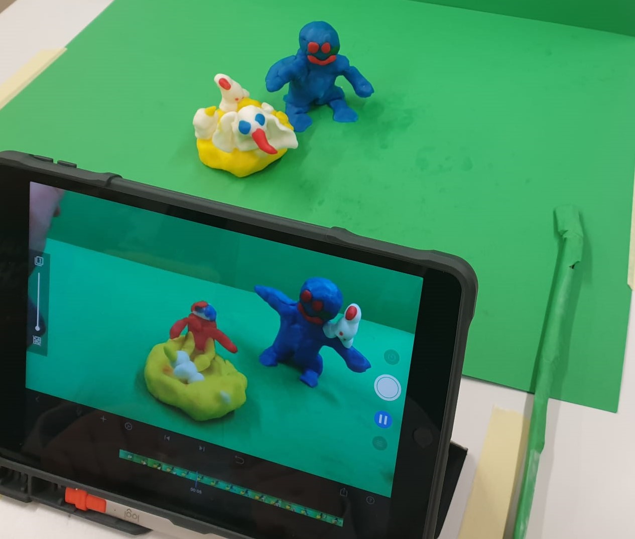 Stop Motion/Green Screen-Projekt - myPad
